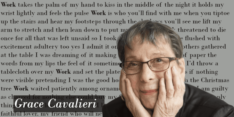 "Poetry in Motion." An Introduction to Grace Cavalieri | ASP